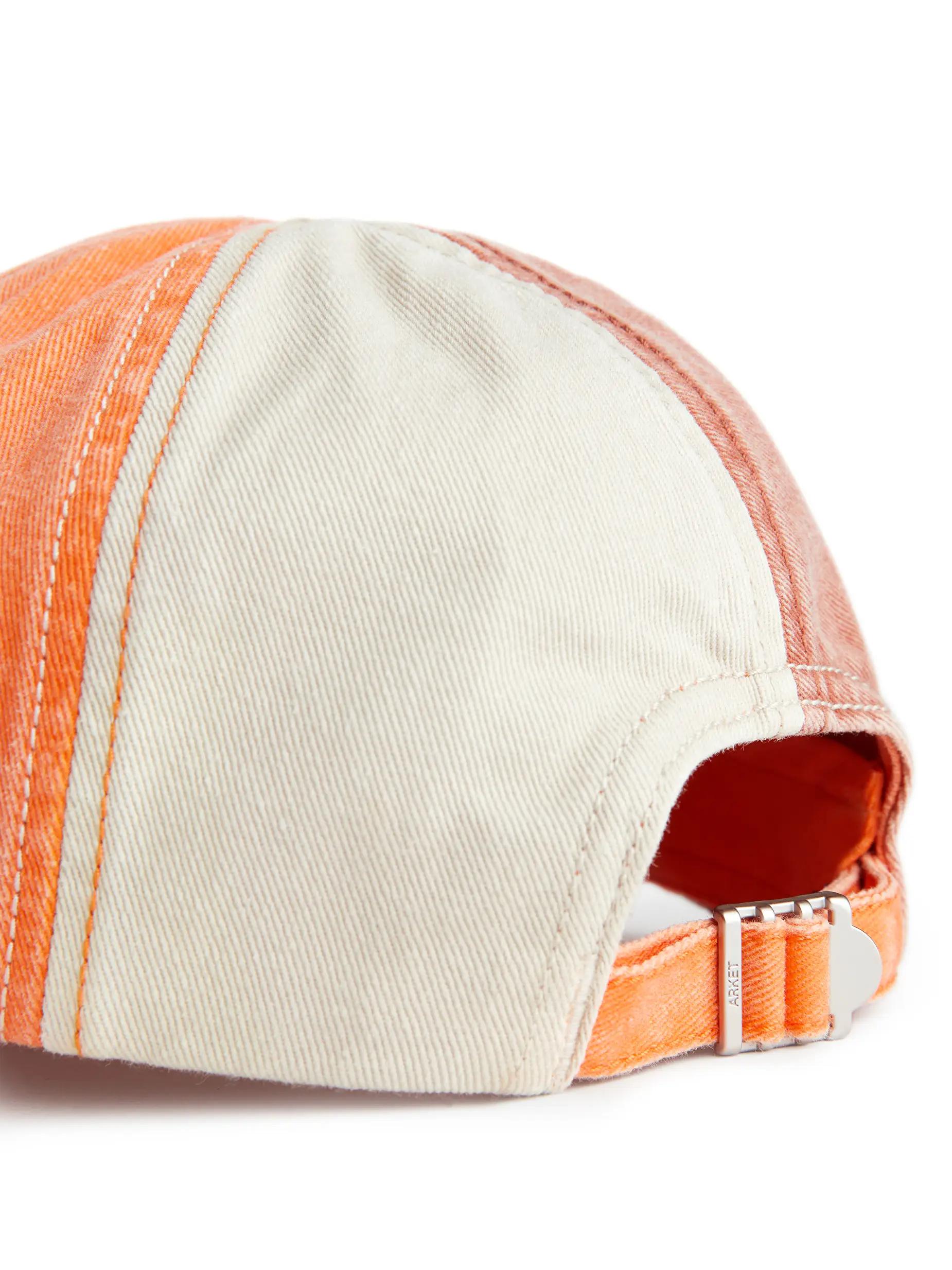 ARKET Colourblock Twill Cap in Multi Colour | Endource