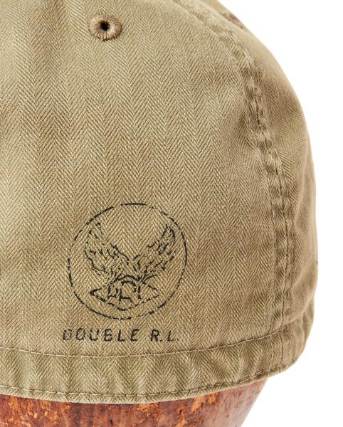 RALPH LAUREN RRL Herringbone Twill Service Cap in Green | Endource